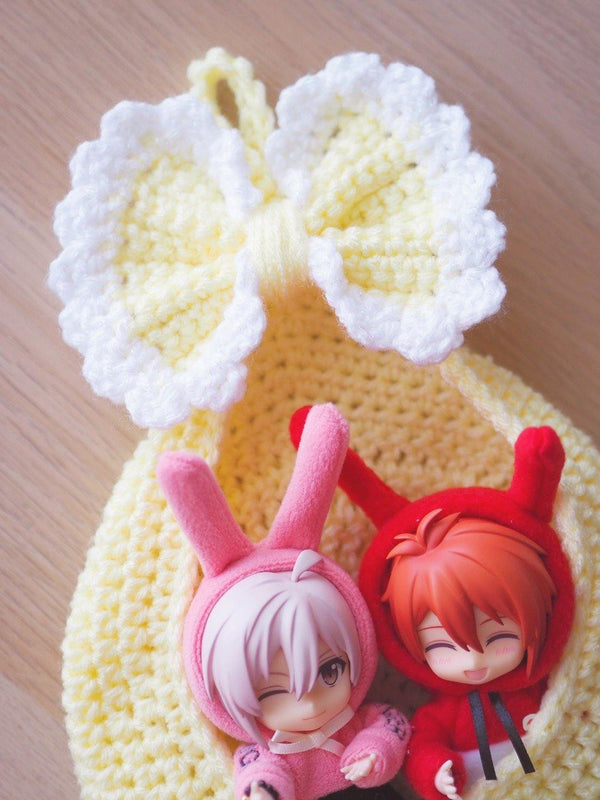 Buddy Basket with Bow for Nendoroid Dolls Obitsu 11 | Moko's Boutique