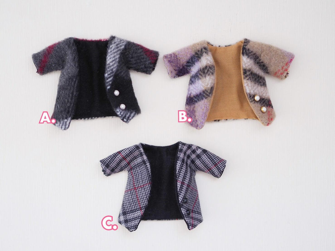 Nendoroid Doll Clothes - Cocoon Jacket Vol.2 | OB11 | Moko's Boutique