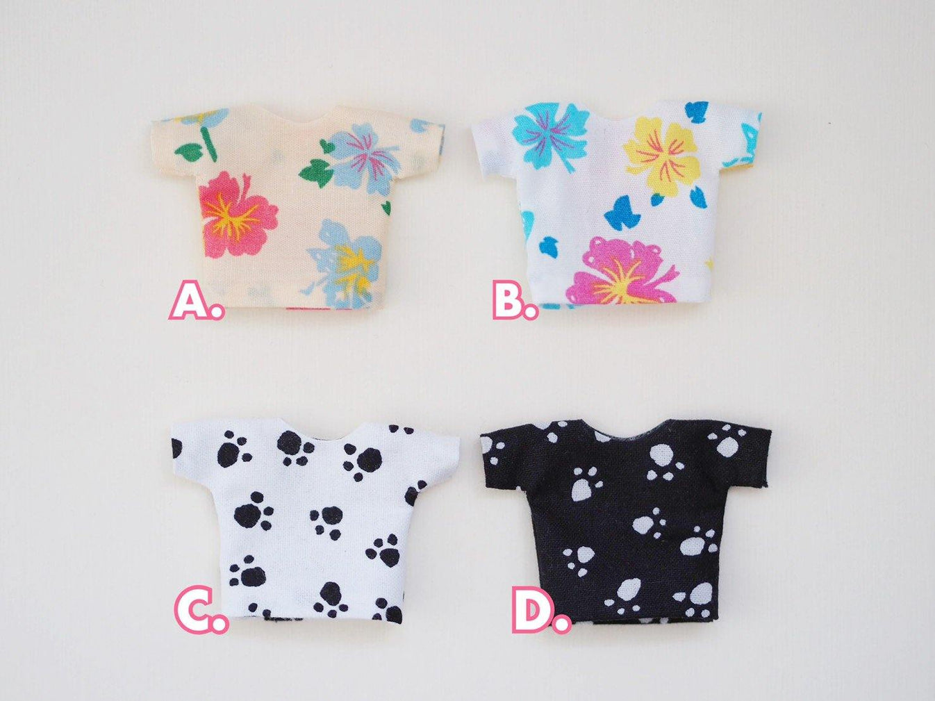 Nendoroid Clothes - Pattern T-Shirt vol.2 | Moko's Boutique